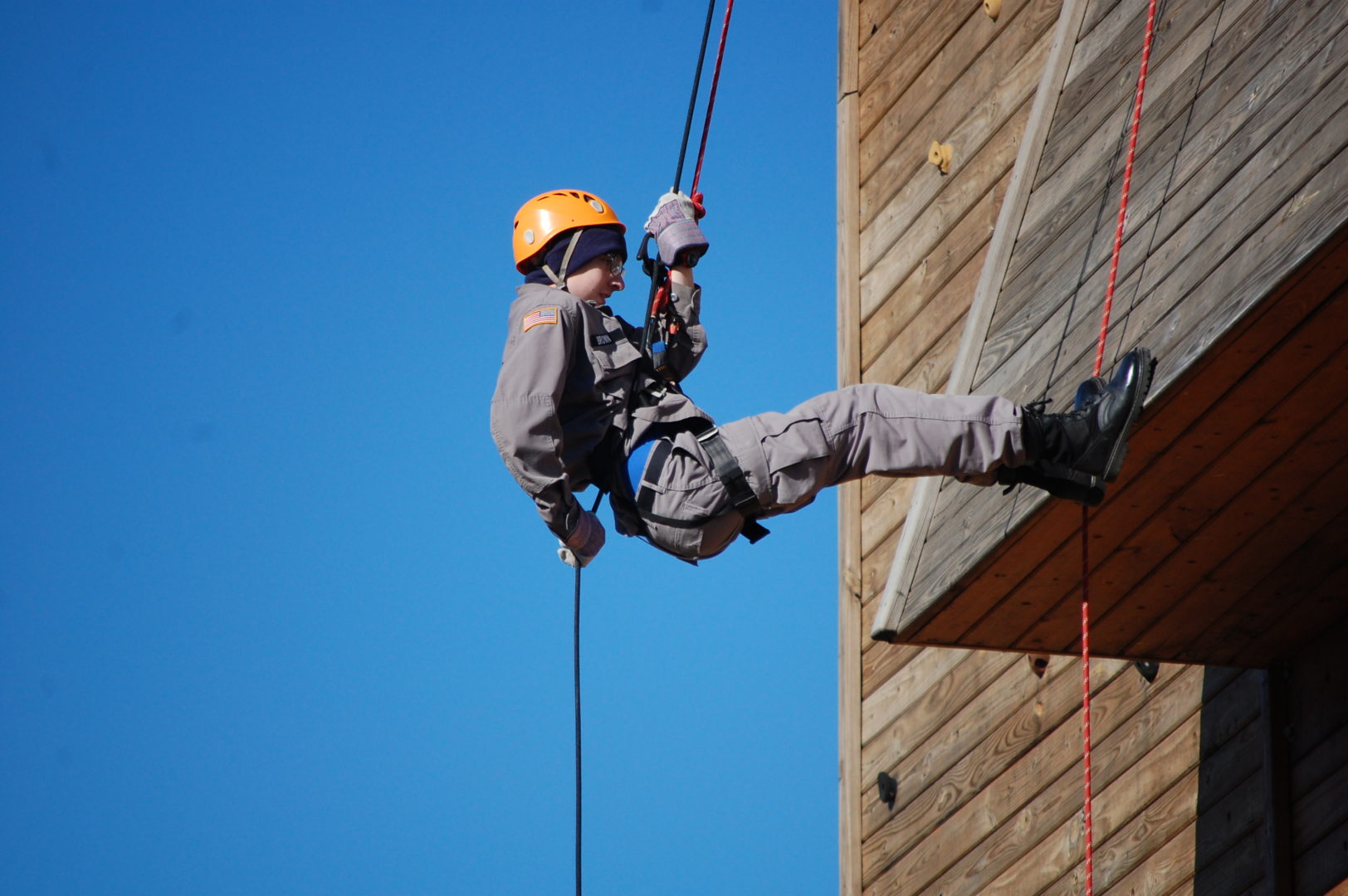 TCA New London Visits Camp Barnhardt - Tarheel ChalleNGe Academy