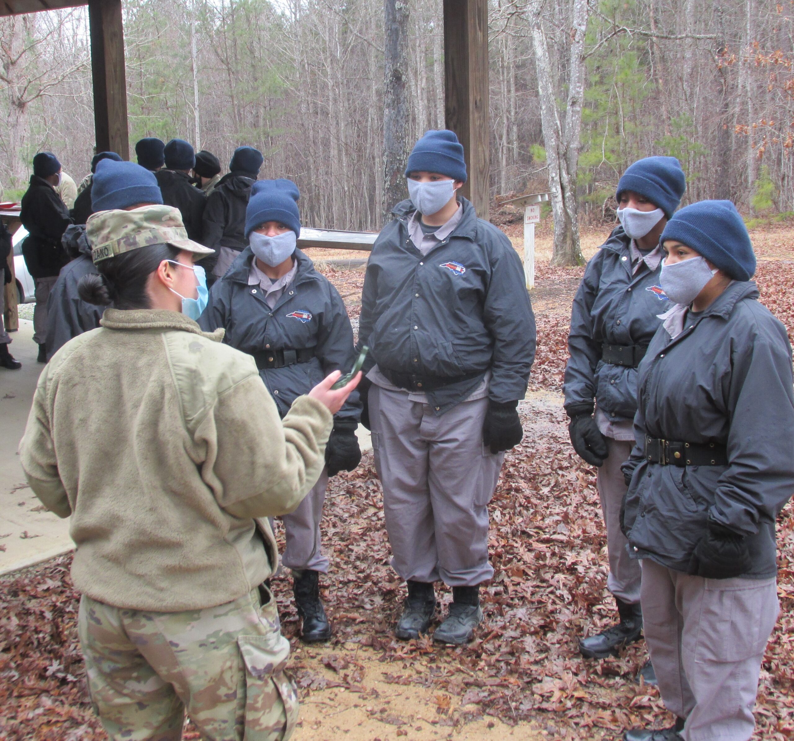 Class 56 candidates visited the North Carolina National Guard training ...