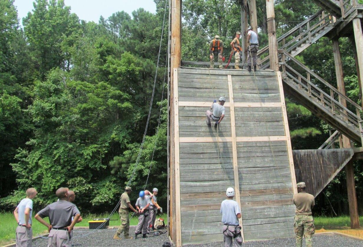 Class 61 candidates visited the North Carolina National Guard training ...