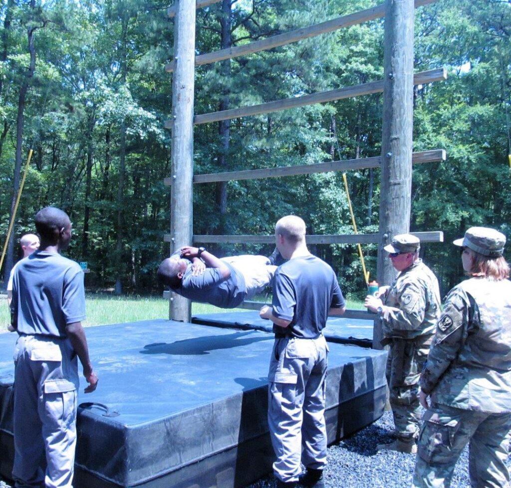 Class 61 candidates visited the North Carolina National Guard training ...