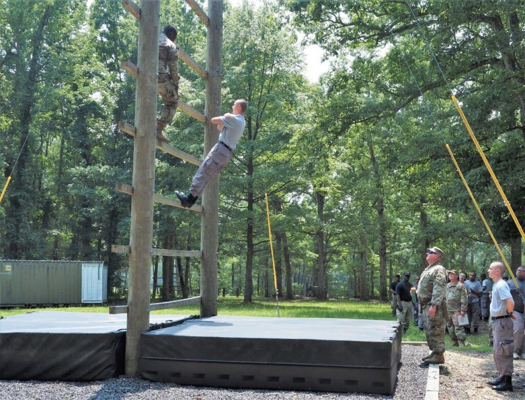 Class 61 candidates visited the North Carolina National Guard training ...