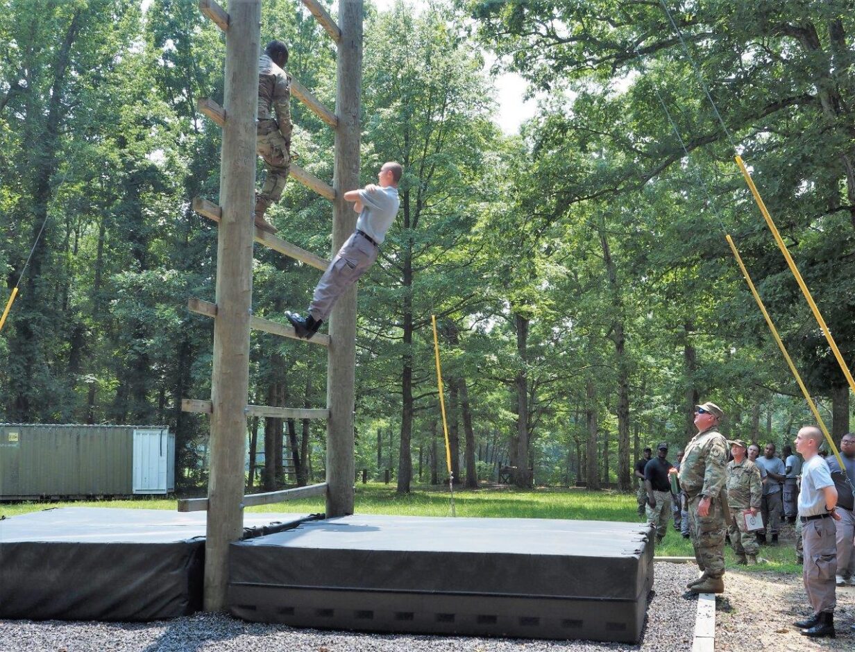 Class 61 candidates visited the North Carolina National Guard training ...