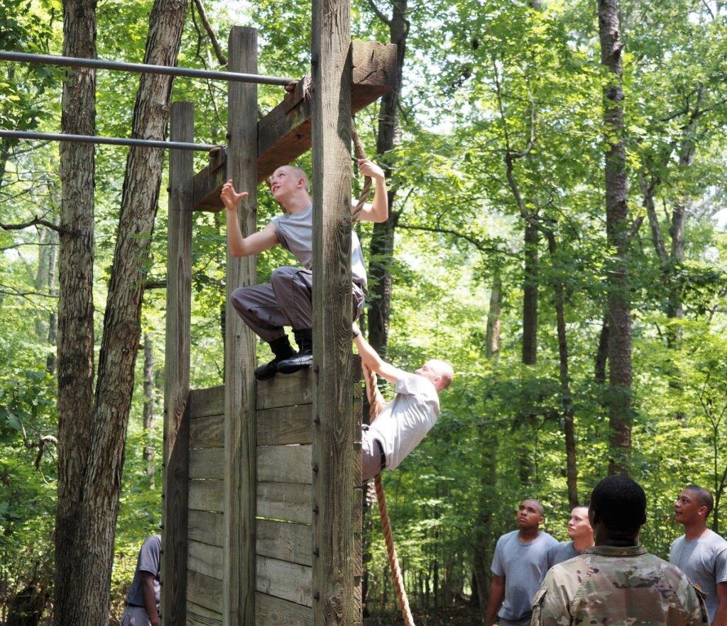Class 61 candidates visited the North Carolina National Guard training ...