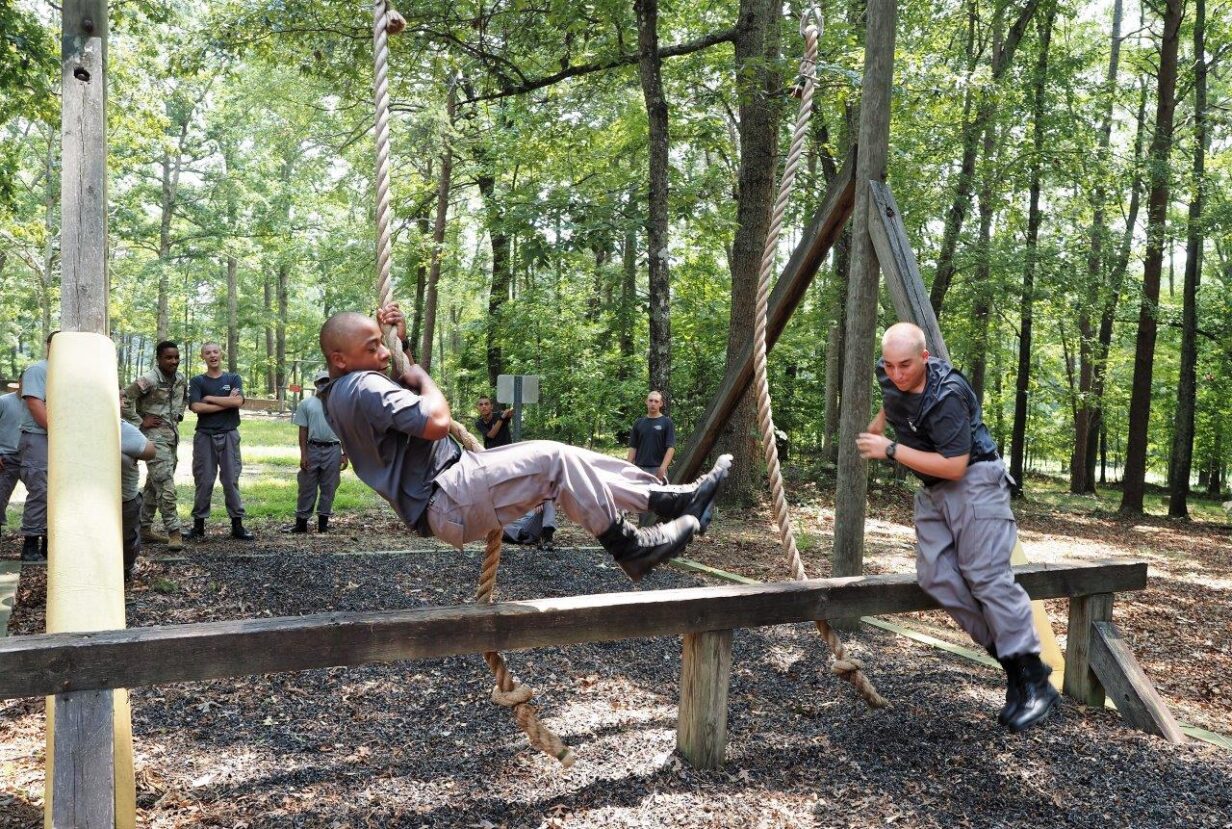 Class 61 candidates visited the North Carolina National Guard training ...