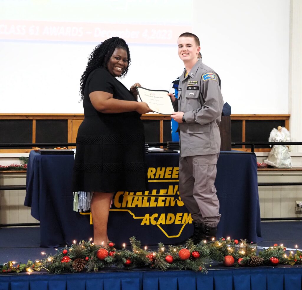 TCA Salemburg Class 61 Academic Awards Ceremony Tarheel ChalleNGe ...