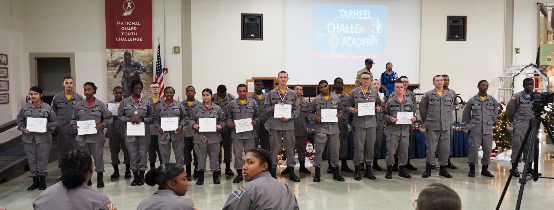 TCA Salemburg Class 61 Academic Awards Ceremony Tarheel ChalleNGe ...
