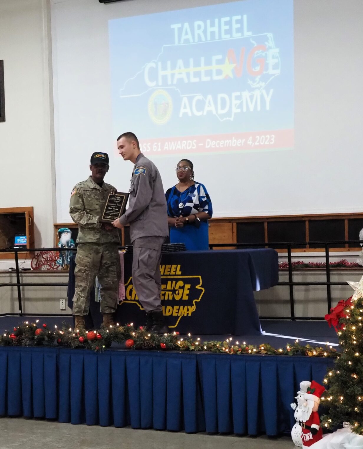 TCA Salemburg Class 61 Academic Awards Ceremony Tarheel ChalleNGe ...