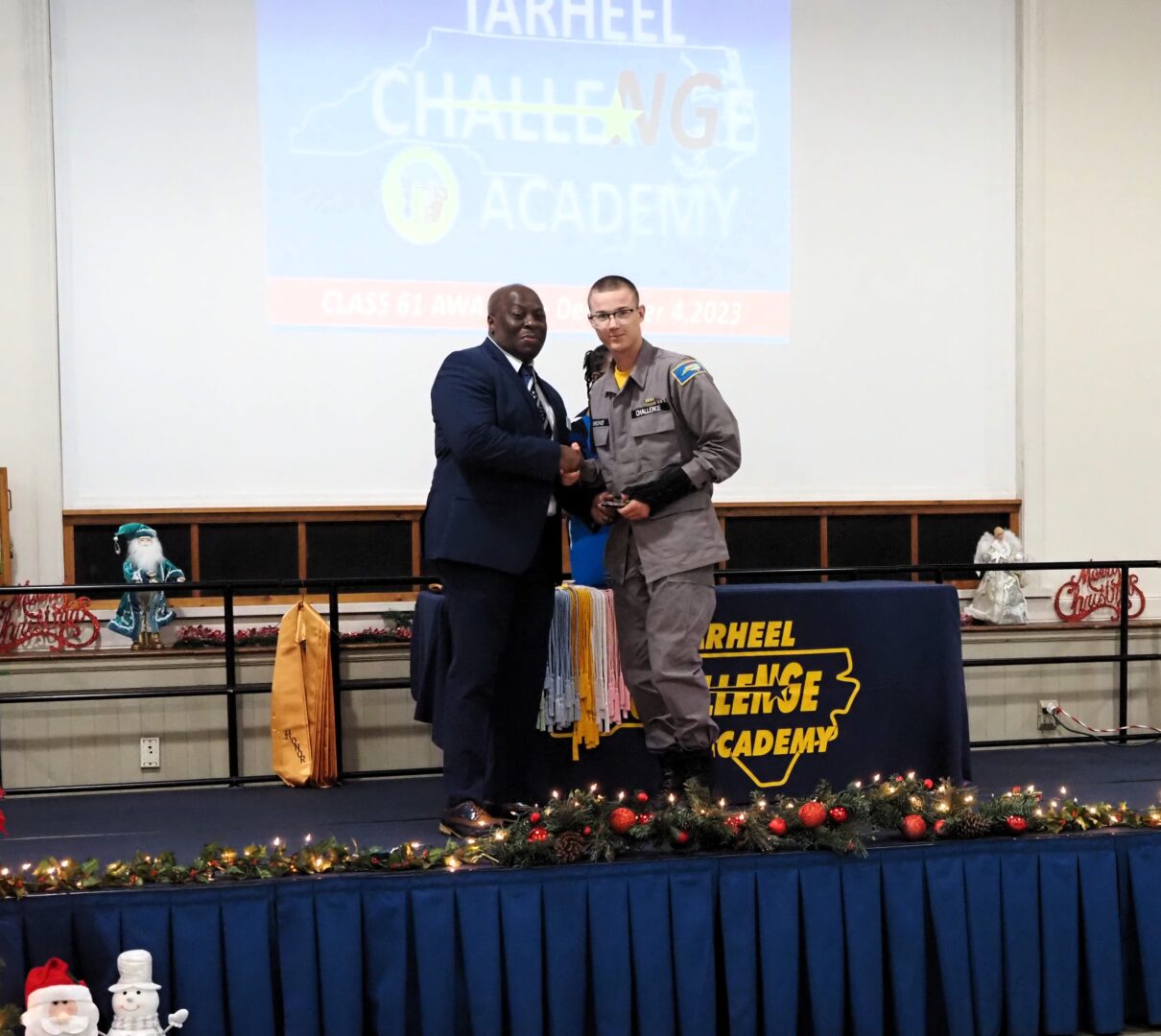 TCA Salemburg Class 61 Academic Awards Ceremony Tarheel ChalleNGe ...