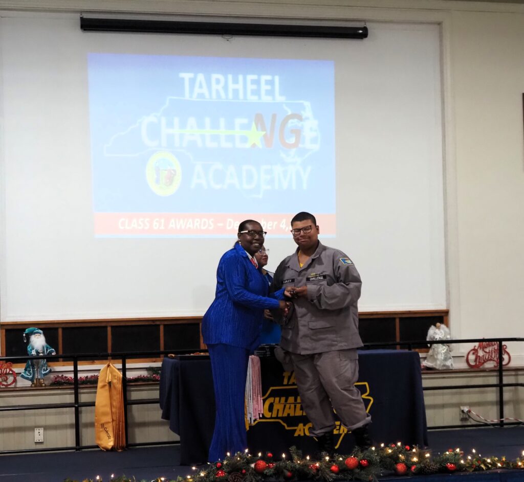 TCA Salemburg Class 61 Academic Awards Ceremony Tarheel ChalleNGe ...