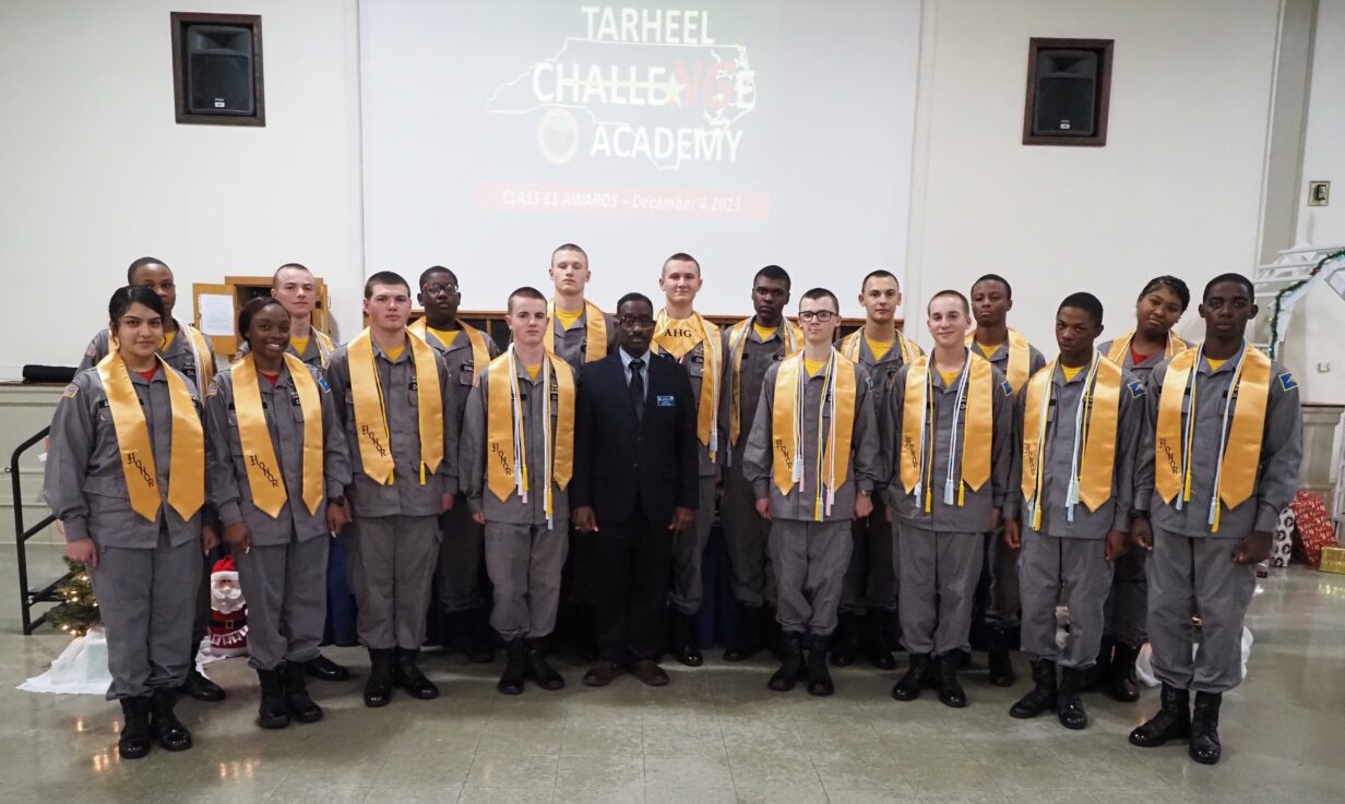 TCA Salemburg Class 61 Academic Awards Ceremony Tarheel ChalleNGe ...