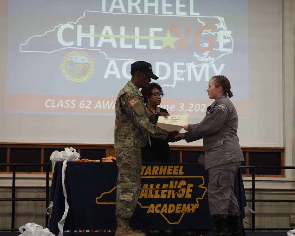 TCA Salemburg Class 62 Academic Awards Ceremony - Tarheel ChalleNGe Academy